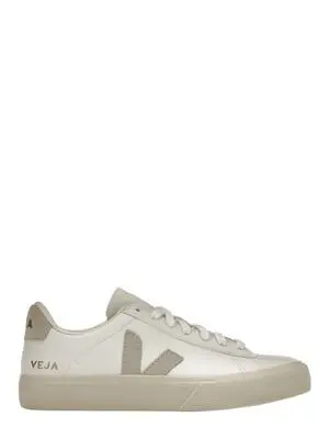 VEJA Campo Low Chromefree Leather Sneakers - White/natural