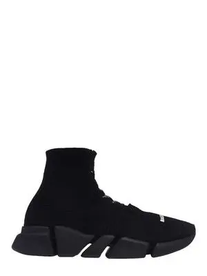 Balenciaga Speed 2.0 Lace Up Sneakers - Black