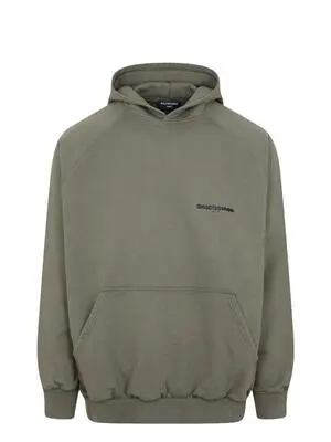 Balenciaga Strike 1917 Oversized Hoodie - Khaki