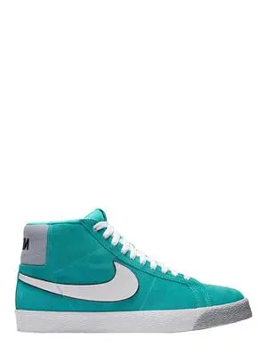 Nike Blazer High-top Sneakers - Hyper Jade/white/wolf Grey