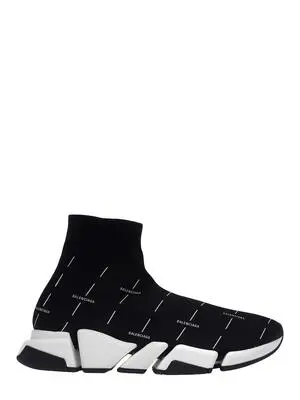 Balenciaga Speed 2.0 Sneakers - Black/white