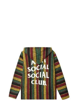 ANTI SOCIAL SOCIAL CLUB Todd Rasta Poncho Hoodie - Multicolor