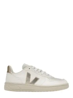 VEJA V10 Chromefree Leatherin Sneakers