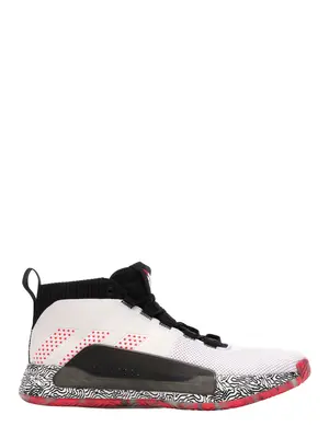 Adidas Dame 5 Home Sneakers - White/black/red
