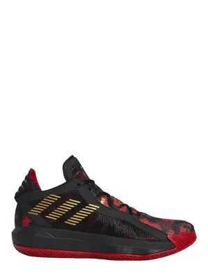 Adidas Adidas Dame 6 Forbidden City Sneakers Core Black/gold Metallic/scarelet Red