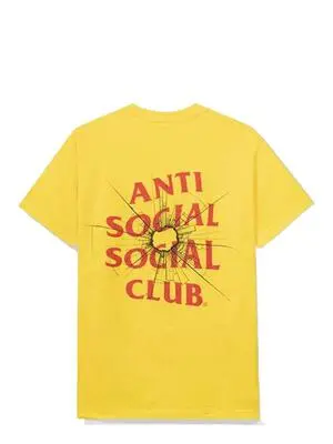 ANTI SOCIAL SOCIAL CLUB Theories Tee Shirt - Yellow