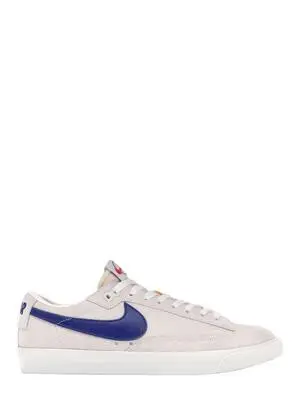 Nike Blazer Low Polar Skate Coin Sneakers - Summit White/deep Royal Blue