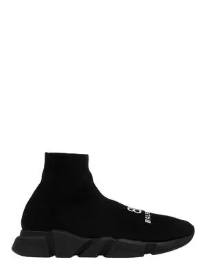 Balenciaga Speed Recycled Sneakers - Black