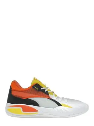 PUMA Court Rider 59th Street - Puma White/carrot Orange