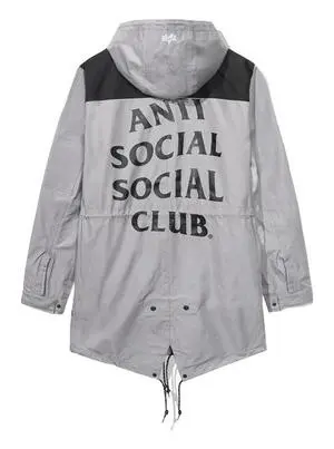 ANTI SOCIAL SOCIAL CLUB Alpha Jacketin - Grey/black