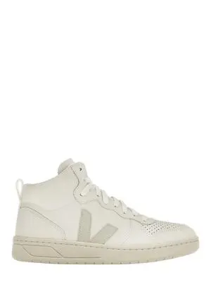 VEJA V-15 Leatherin Sneakers - White