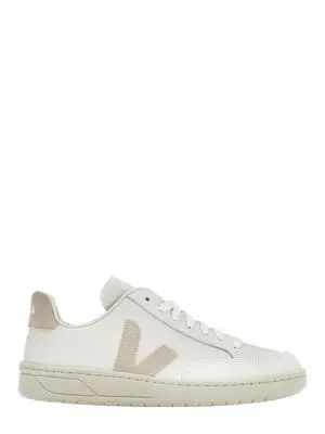VEJA V-12 Leather Sneakers - White/sable