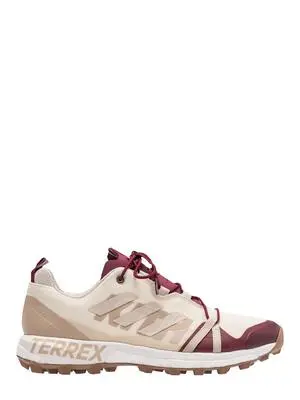 Adidas Skychaser Athletic Sneakers - Tan/maroon