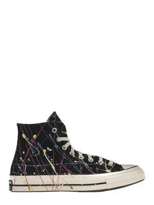 CONVERSE Chuck Taylor All Star 70 Hi Archive Paint Splatter - Black/hyper Magenta/egret