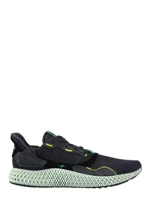 Adidas Zx 4000 4d Sneakers - Carbon/semi Solar Yellow