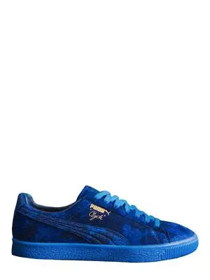 PUMA Clyde Packer Lace Up Sneakers - Blue
