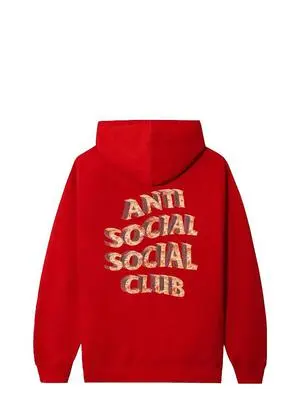 ANTI SOCIAL SOCIAL CLUB Picket Fence Hoodie - Red