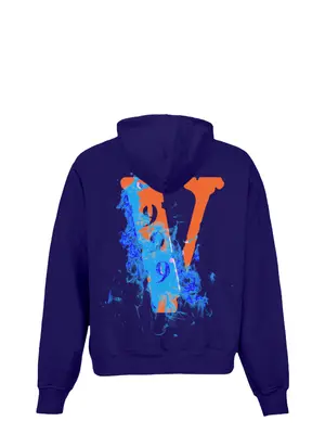 JUICE WRLD X Vlone Hoodie - Purple