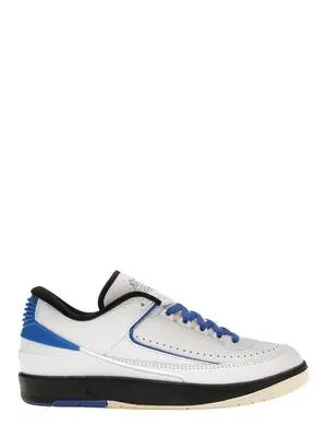 JORDAN 2 Retro Low Sneakers - White/varsity Royal/black