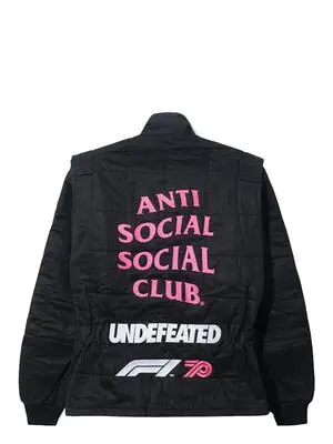 ANTI SOCIAL SOCIAL CLUB Undftd X F1 Jacket - Black