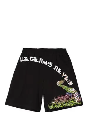 JUICE WRLD X Vlone Lnd Shorts - Black