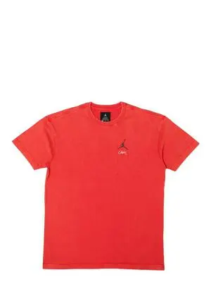 JORDAN X Union Nrg Vault Aj Flight Jumpman Tee Shirt - Red