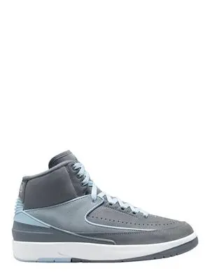 JORDAN 2 Retro Sneakers - Cool Grey/ice Blue/white