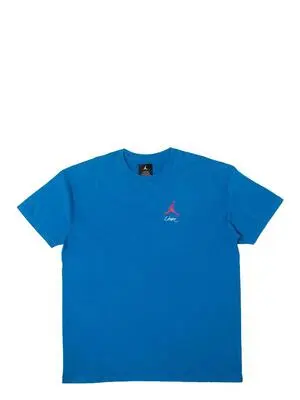 JORDAN X Union Nrg Vault Aj Flight Jumpman Tee Shirt - Blue