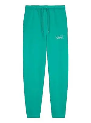 JORDAN X Union Mj Fleece Pants - Kinetic Green/white