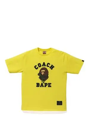 A BATHING APE X Coach Rexy Tee Shirt - Yellow