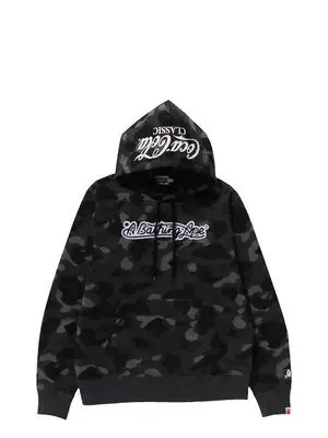 A BATHING APE X Cocacola Camo Ape Head Pullover Hoodie - Black
