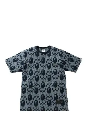 A BATHING APE X Coach Tee Shirt - Navy Blue