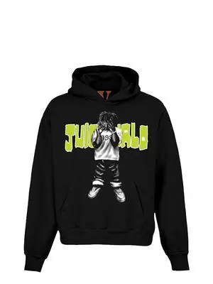 JUICE WRLD X Vlone Moty Hoodie - Black
