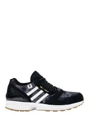 Adidas Zx 8000 Bape Undefeated Sneakers - Black/white