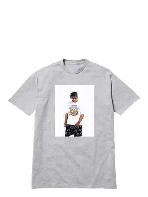 JUICE WRLD X Revenge Photo Tee Shirt - Grey