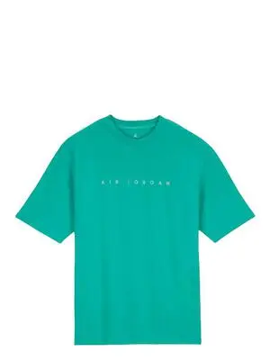 JORDAN X Union Mj Short Sleeve Tee Shirt - Kinetic Green/white