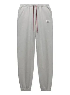 JORDAN X Teyana Taylor Fleece Pants - Dark Grey Heather/team Red