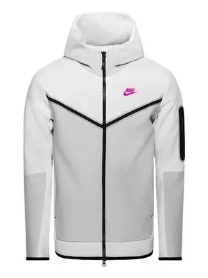 Nike Sportswear Tech Fleece Fullzip Hoodie - Summit White Pink Blast