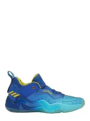 Adidas D.o.n. Issue #3 Ninja Time Sneakers - Blue/yellow/bright Cyan