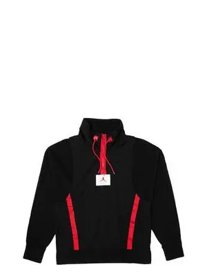 JORDAN X Union Nrg Vault Aj Flight 1/2 Zip Jacket - Black