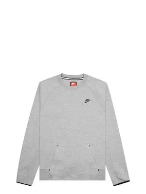 Nike Sportswear Tech Fleece Og Crewneck Sweatshirt - Dark Grey Heather/black