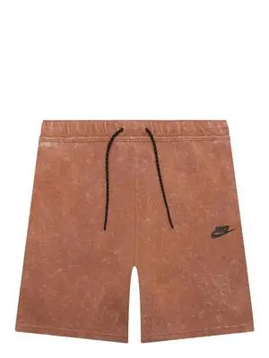 Nike Sportswear Tech Fleece Washed Shorts Mineral Clay/black
