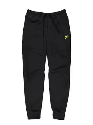 Nike Tech Fleece Sweatpants - Black/volt