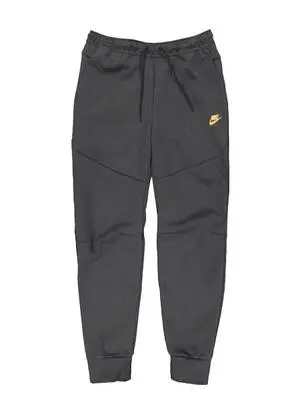 Nike Sportswear Tech Fleece Taped Joggers - Dark Smoke Grey/metallic Gold