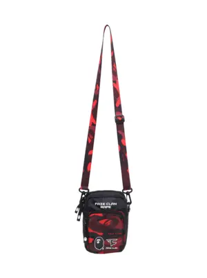 A BATHING APE X Faze Clan Gadget Pouch - Red