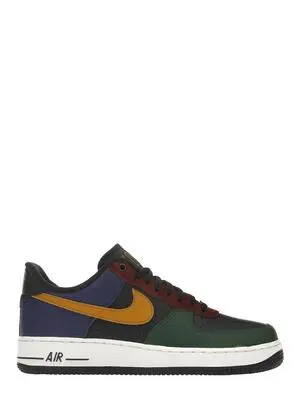 Nike Air Force 1 Low '07 Lx Command Force Sneakers - Gorge Green/gold Suede/obsidian