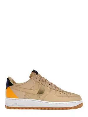 Nike Air Force 1 Low 07 LV8 Sneakers Tan/yellow/navy Blue