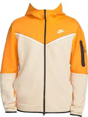 Nike Sportswear Tech Fleece Hoodie - Kumquat/sanddrift/white