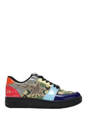 BAPE A Bathing Ape Bape Sta Low Coachin Multi/black