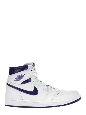JORDAN Jordan 1 Retro High White/court Purple